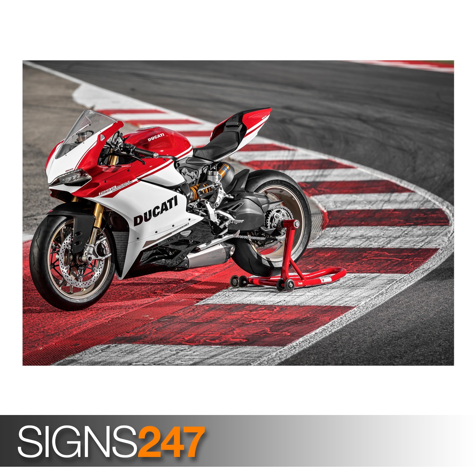 DUCATI 1299 PANIGALE S (1742) Photo Picture Poster Print Art A0 A1 A2 ...