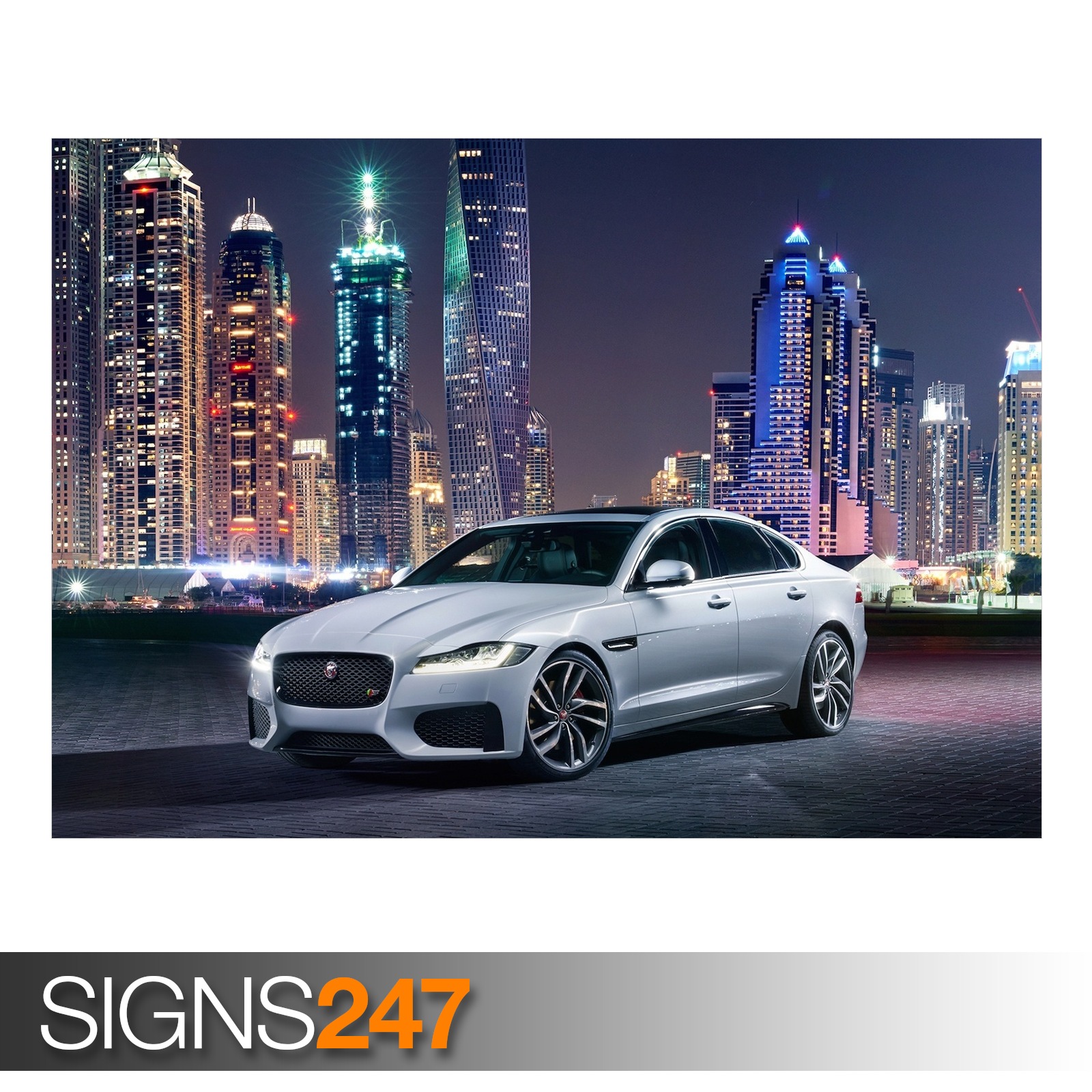JAGUAR XF 2016 (AA171) CAR POSTER - Photo Picture Poster Print Art A0 ...