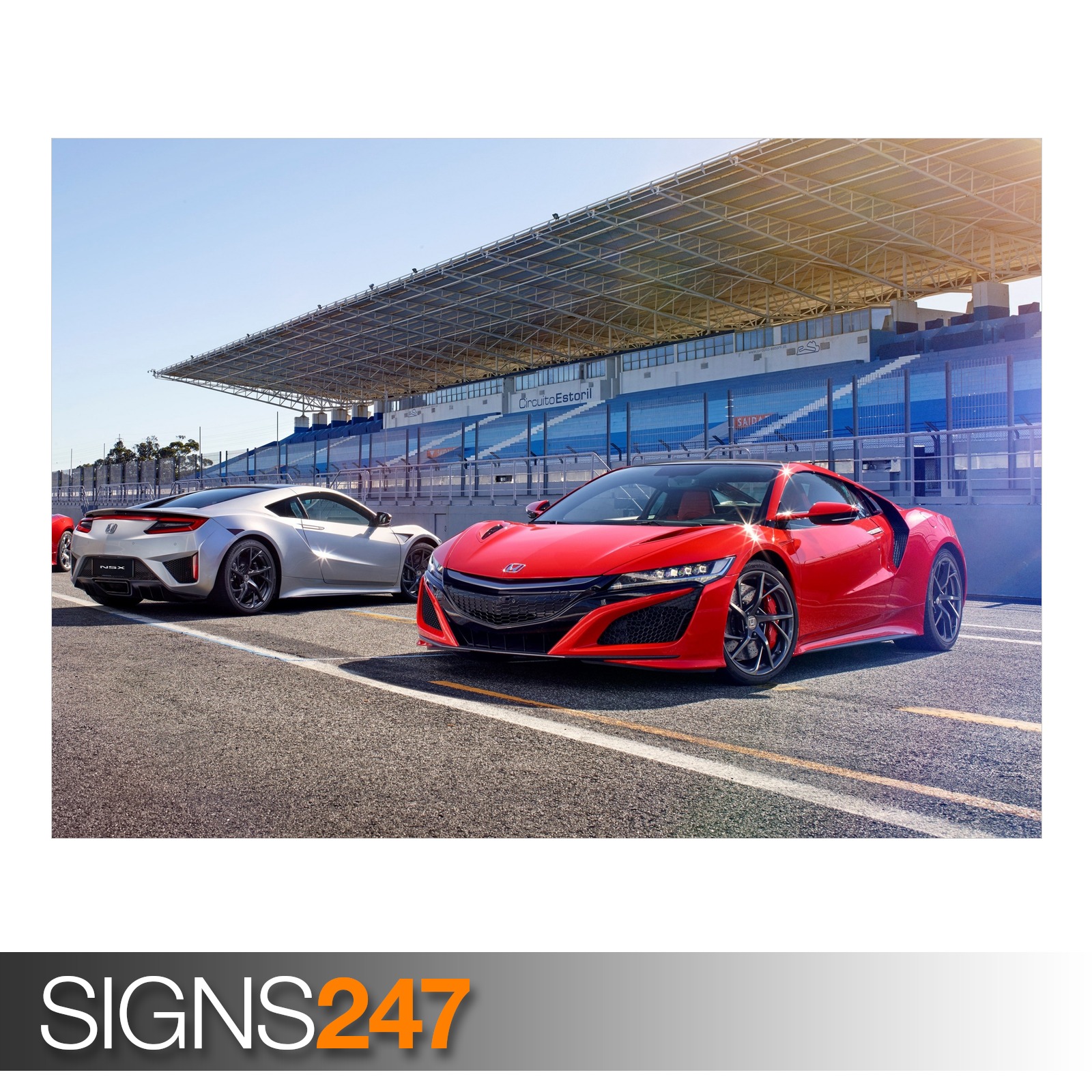 HONDA NSX 2017 (AA331) CAR POSTER - Photo Picture Poster Print Art A0 ...