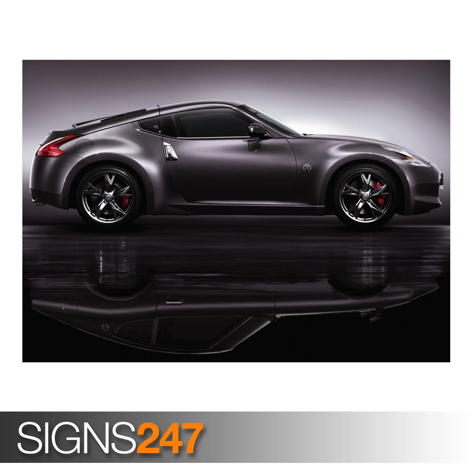 NISSAN 350Z SIDE VIEW (AB412) CAR POSTER - Photo Poster Print Art A0 A1 ...