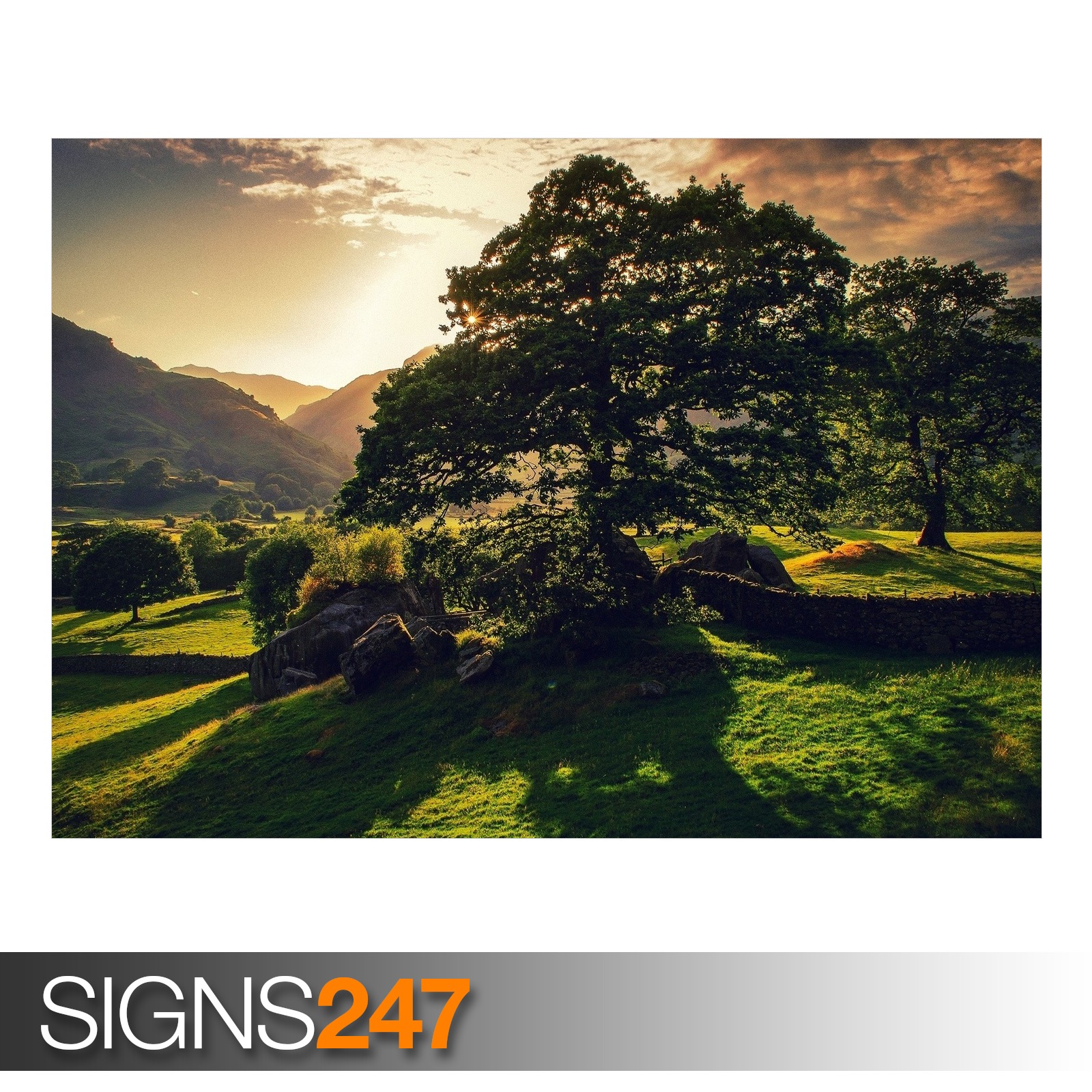 ENGLAND LANDSCAPE (AE052) NATURE POSTER - Photo Poster Print Art A0 A1 ...