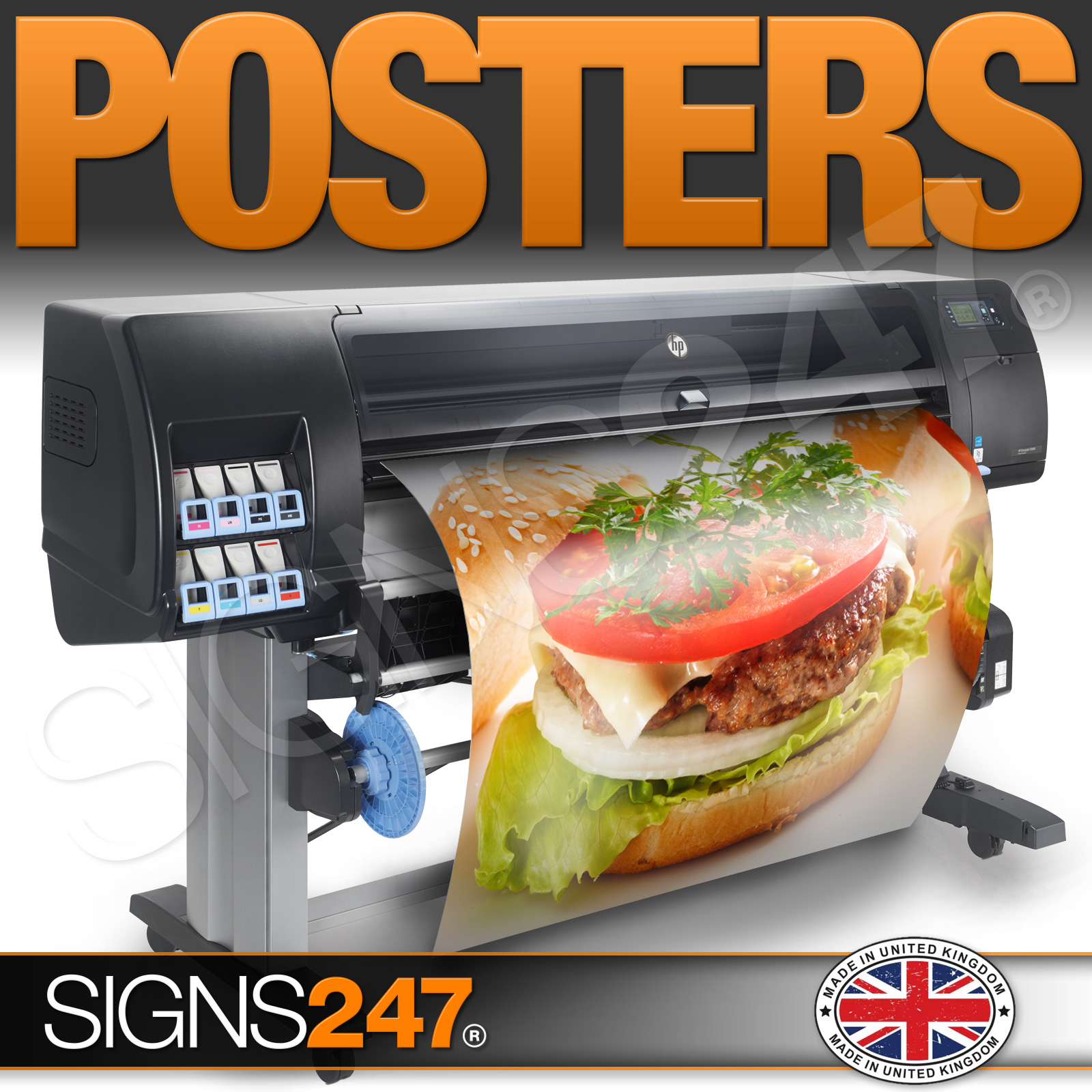 POSTER PRINTING Gloss Satin or Matt Paper Finish Print A0 A1 A2 A3 A4 ...